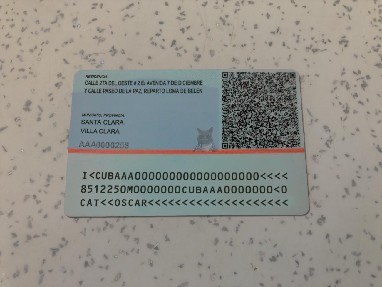 Cuba ID Card Template – PSD Craftify